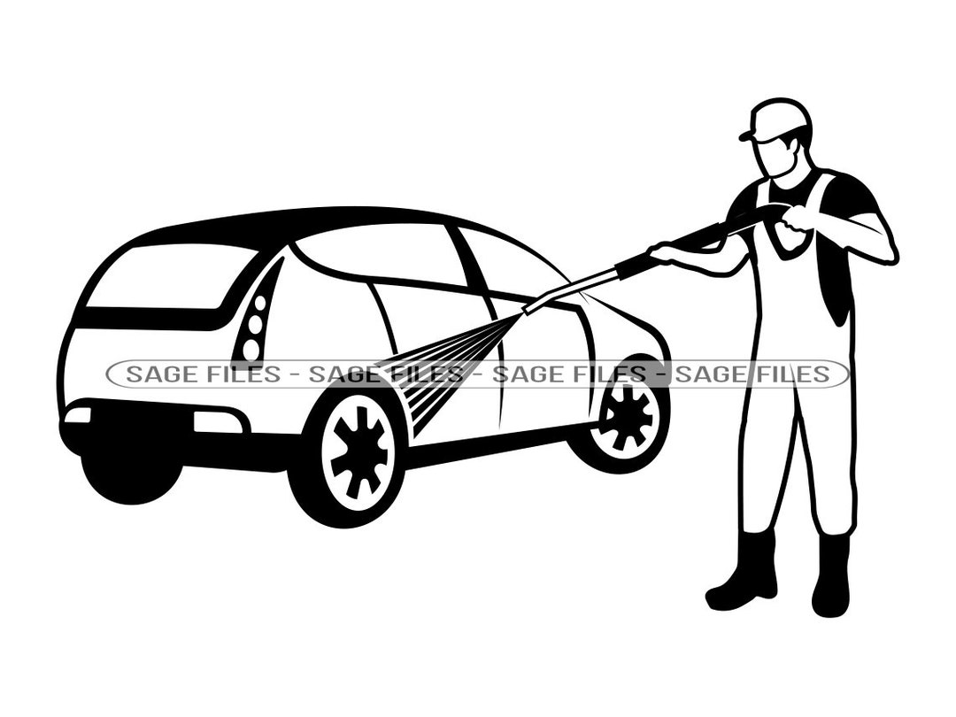 Car Wash SVG, Car Wash Clipart, Car Wash Files for Cricut, Car Wash Cut ...