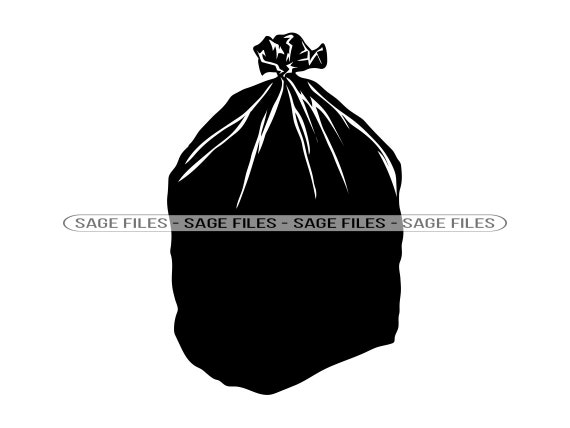 Garbage Bag SVG Trash Bag SVG Garbage Bag Clipart Garbage - Etsy UK