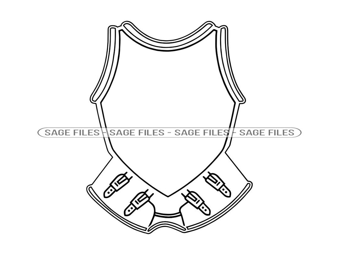 Armor Outline SVG, Armor Svg, Knight Svg, Armor Clipart, Armor Files ...