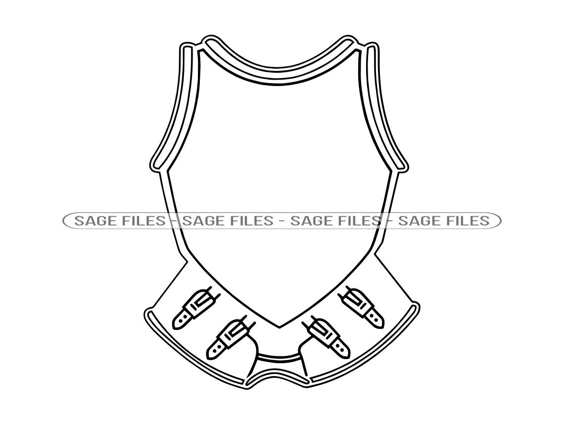 Armor Outline SVG Armor Svg Knight Svg Armor Clipart Armor - Etsy