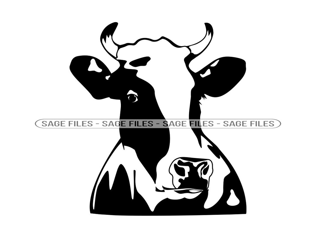 Cow 2 SVG Cow SVG Cattle Svg Cow Clipart Cow Files for - Etsy