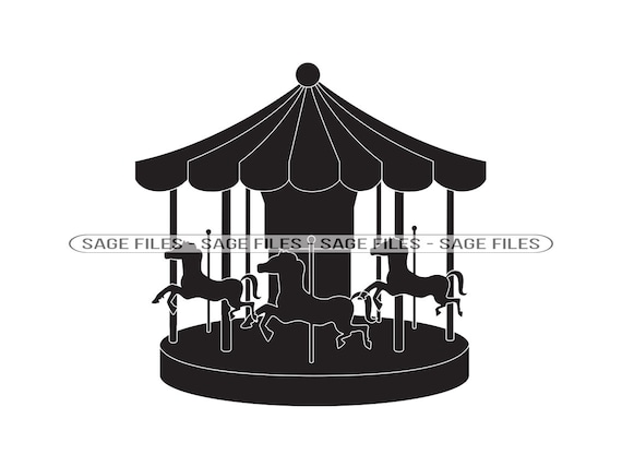Carousel 3 SVG Carousel SVG Fair Svg Carousel Clipart - Etsy Australia