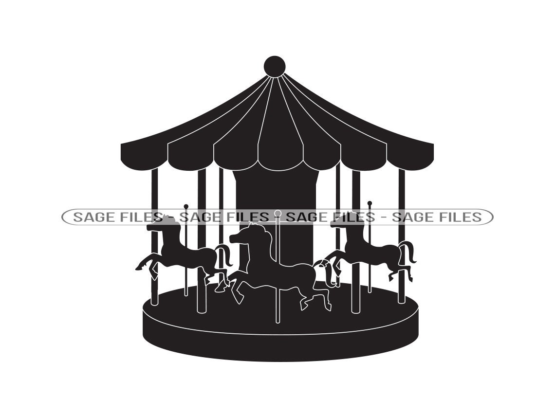 Carousel 3 SVG Carousel SVG Fair Svg Carousel Clipart - Etsy Hong Kong