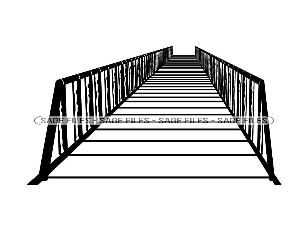 Wooden Bridge SVG, Jungle Bridge Svg, Bridge Clipart, Bridge Files for ...