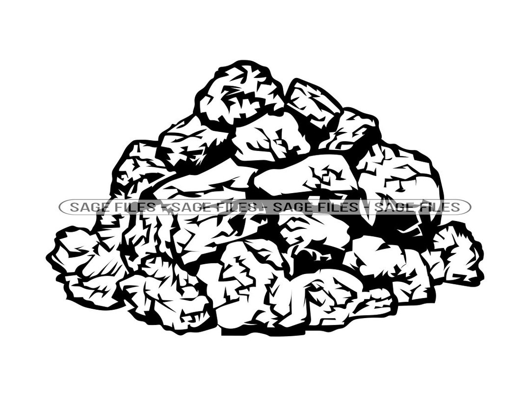 Coal Svg, Charcoal SVG, BBQ SVG, Grilling Svg, Coal Clipart, Coal Files ...