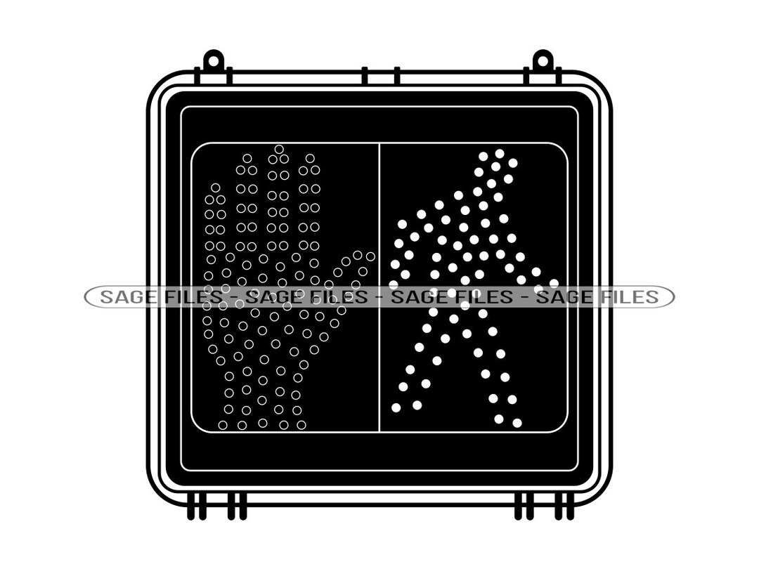 Walk Traffic Sign Svg, Walk Signal Svg, Walk Sign Svg, Traffic Light ...
