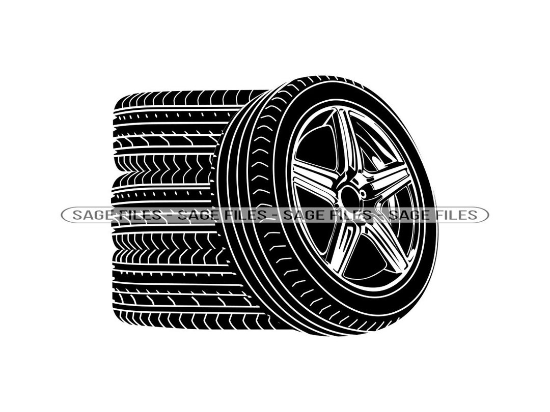 Wheel Logo SVG, Wheels Svg, Tire Svg, Body Shop Svg, Car Wheel Svg ...