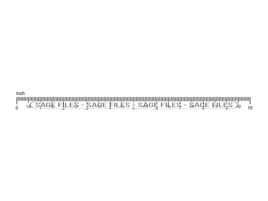 Ruler Inches SVG, Ruler Svg, Math Svg, Ruler Clipart, Ruler Files for ...
