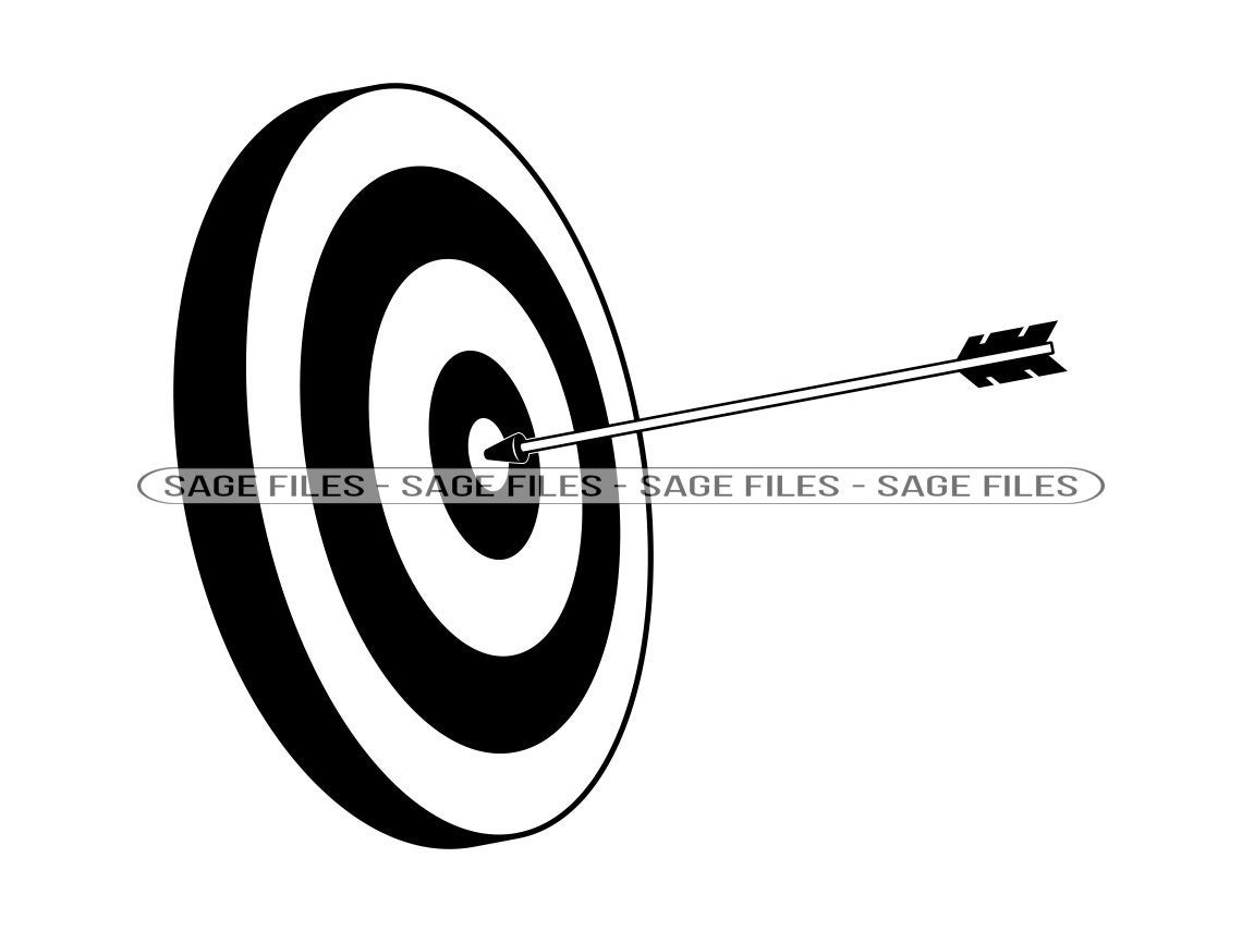 Archery SVG, Archery Target SVG, Bullseye Svg, Archery Clipart, Archery ...