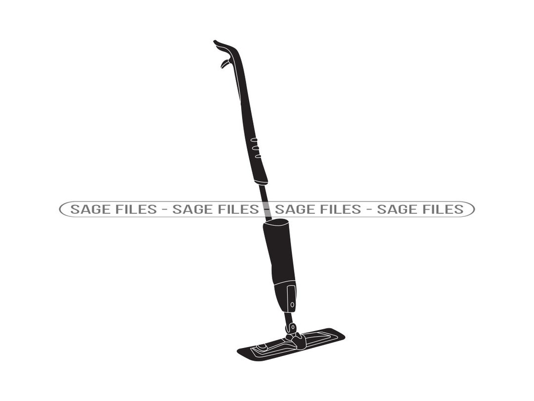 Floor Mop #2 SVG, Cleaning Svg, Janitor Svg, Floor Mop Clipart, Floor ...