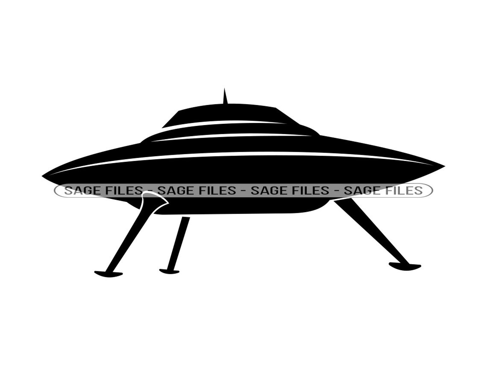 UFO 11 Svg, UFO Svg, Alien Svg, Spaceship Svg, Ufo Clipart, Ufo Files ...