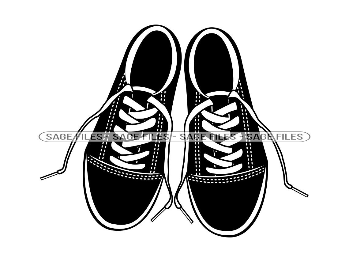 Untied Shoes SVG Untied Sneakers SVG Shoe Laces Svg Shoes - Etsy