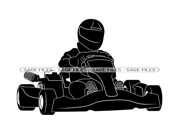 Go Kart SVG Kart Racing SVG Go Kart Racing SVG Go Karting - Etsy.de
