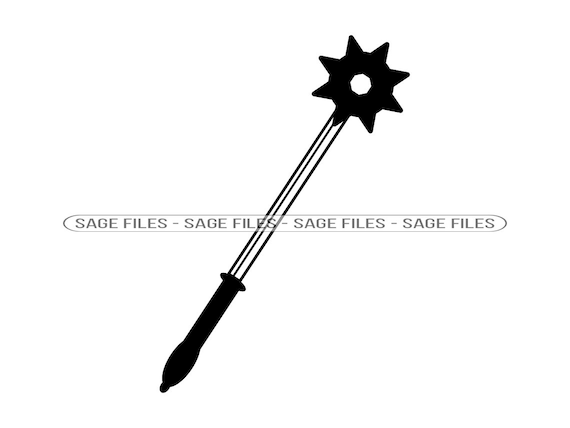 Mace 3 SVG Mace SVG Arms SVG Medieval Weapon Svg Mace - Etsy