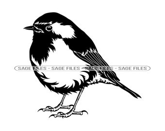 Bird Robin Svg Silhouette - Etsy