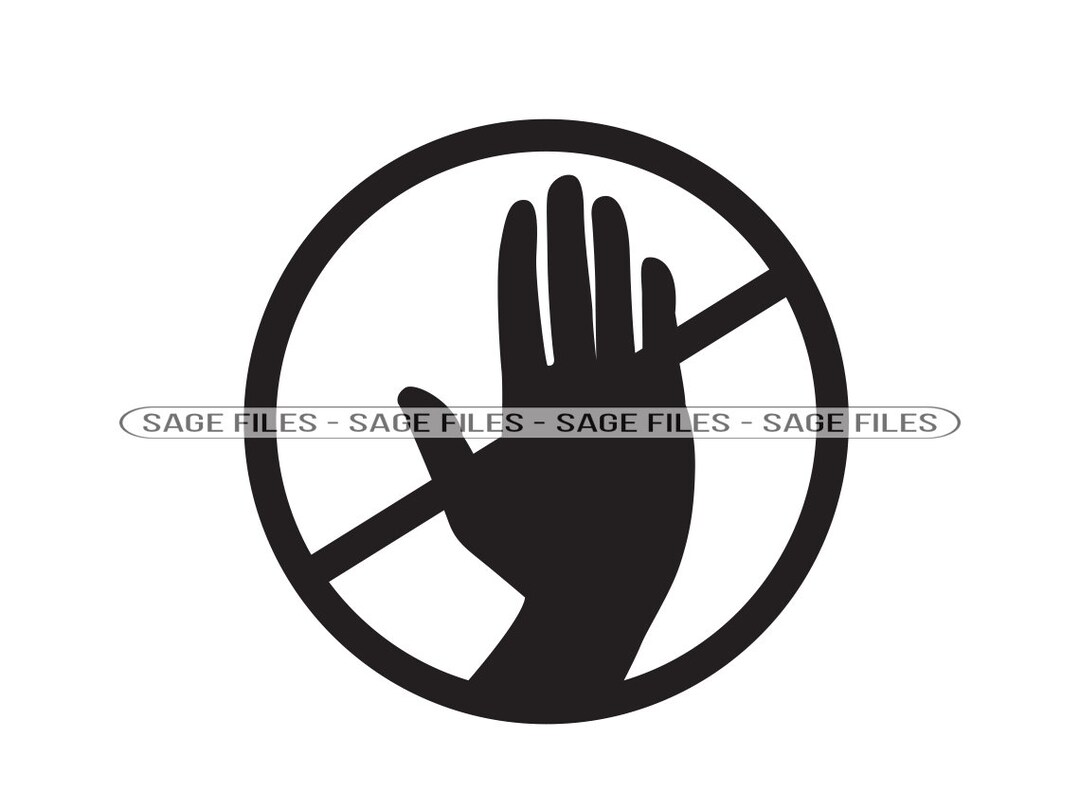 Blocked Sign SVG, No Symbol Svg, No Sign Svg, Stop Sign Svg, Blocked ...