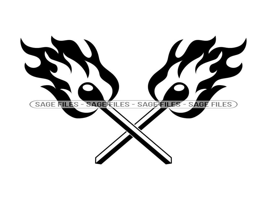 Fire Logo Svg Flame SVG Match Svg Matches SVG Fire - Etsy Canada