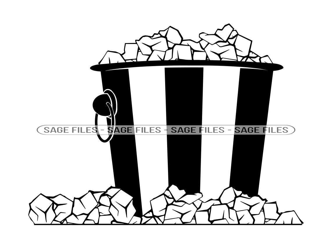 Ice Bucket SVG Ice Cubes SVG Ice SVG Ice Clipart Ice Files - Etsy