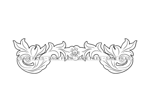 Separator Outline 6 Svg Separator Svg Decorative Svg Etsy Uk
