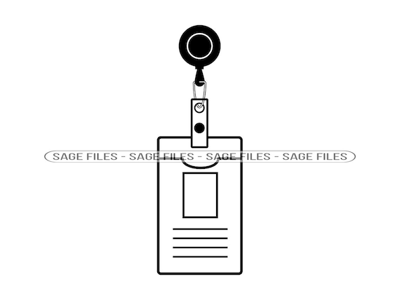 ID 3 Svg ID Svg ID Card Svg Lanyard Svg Id Clipart Id - Etsy UK