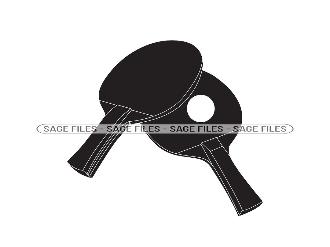 Ping Pong SVG, Table Tennis Svg, Ping Pong Clipart, Ping Pong Files for ...