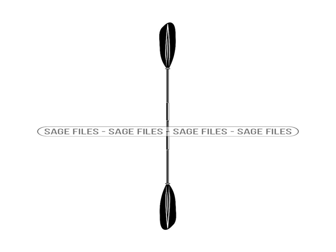 Kayak Paddle SVG, Kayaking Svg, Kayak Paddle Clipart, Kayak Paddle ...