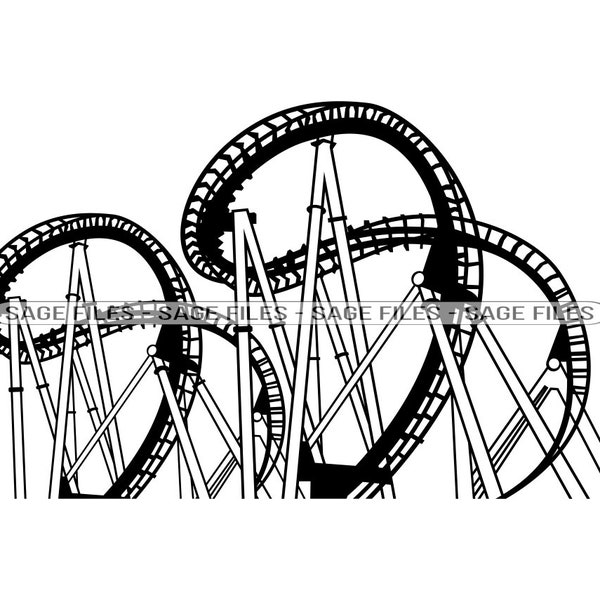 Roller Coaster - Etsy