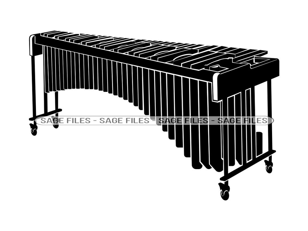 Marimba SVG, Marimba Clipart, Marimba Files for Cricut, Marimba Cut ...