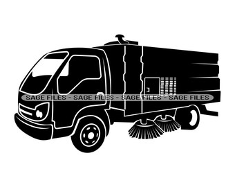 Road Sweeper Clipart - Etsy
