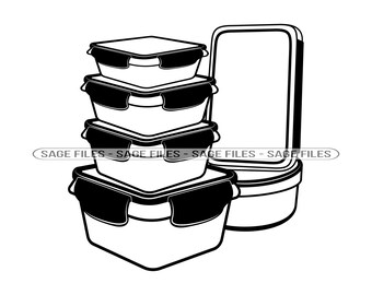 Take Out Box Cricut Svg - Etsy