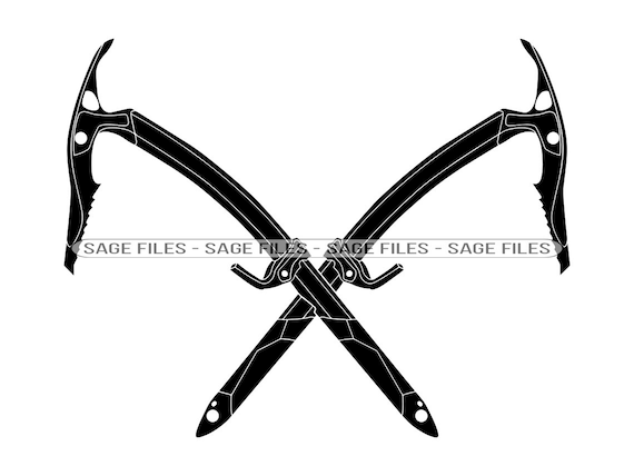 Ice Axe Logo SVG Mountain Climbing Svg Mountaineering Svg - Etsy Australia