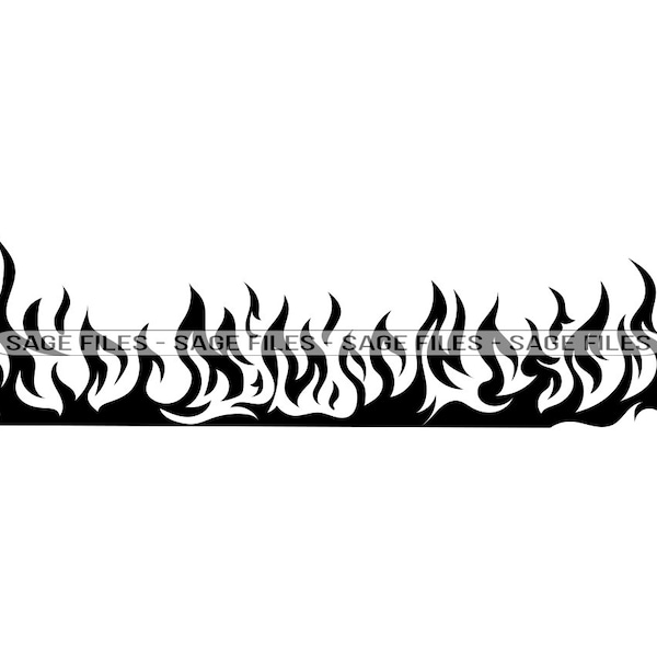 Flames Svg - Etsy