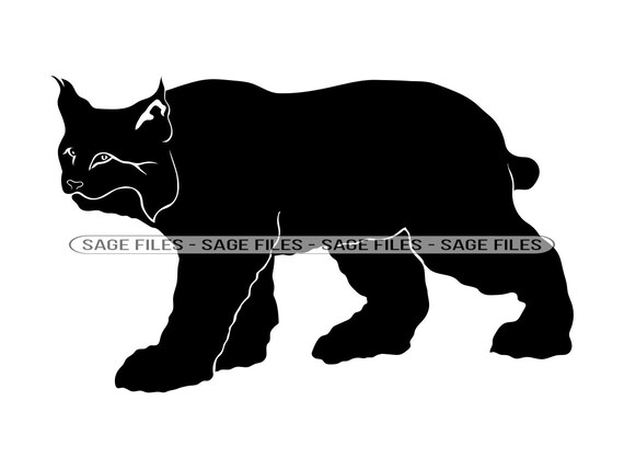 Lynx SVG Wild Cat Svg Lynx Clipart Lynx Files for Cricut - Etsy