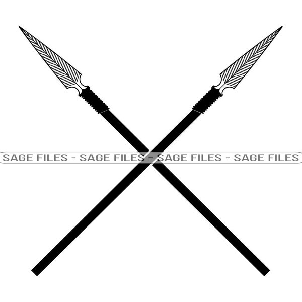 Spear Svg - Etsy
