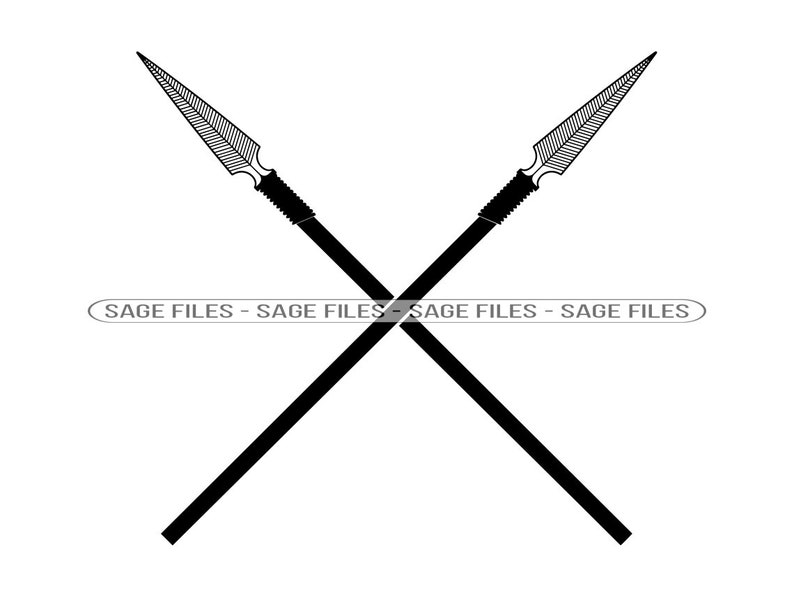 Spear Logo SVG Spear SVG Pike Svg Spear Clipart Spear - Etsy