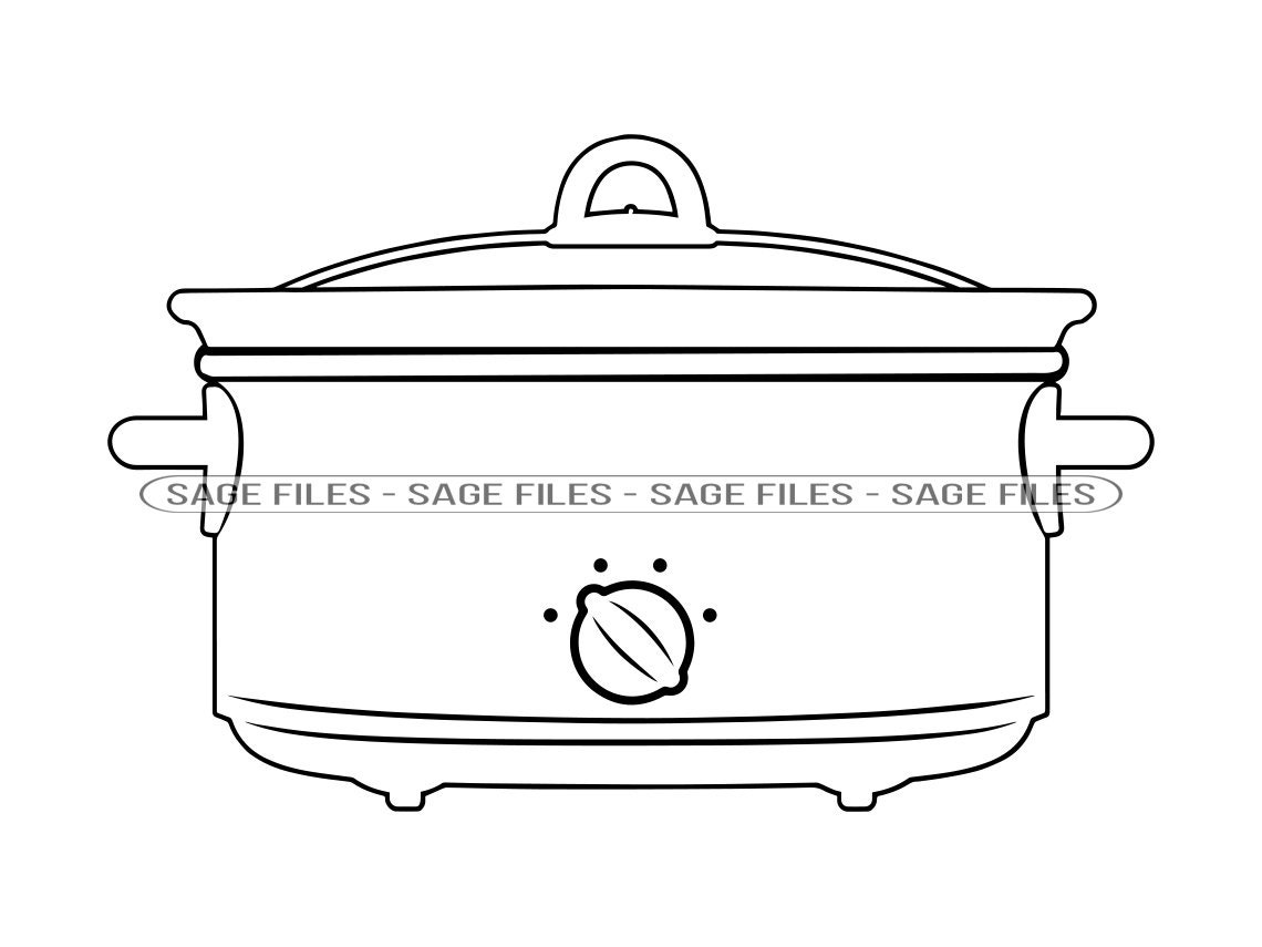 Crockpot Clipart