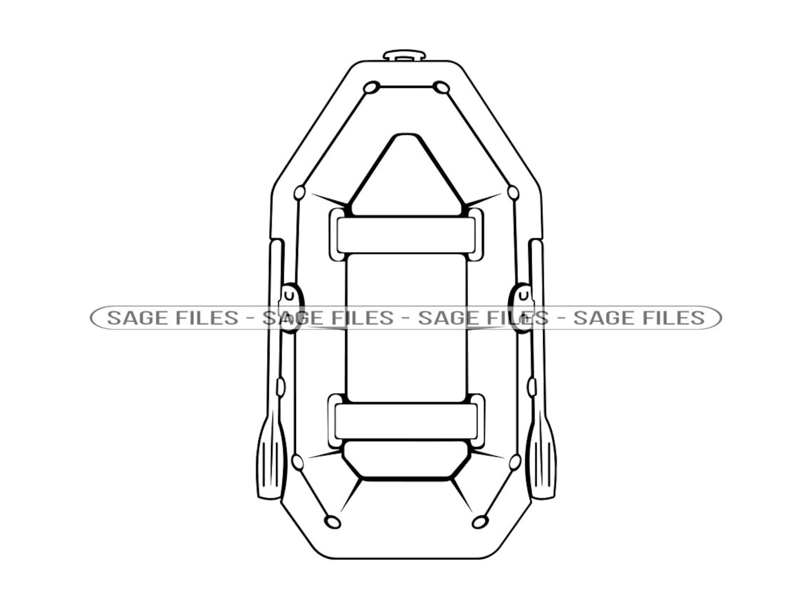 Raft Outline 3 SVG Raft SVG Rafting SVG Boat Svg Raft - Etsy Canada