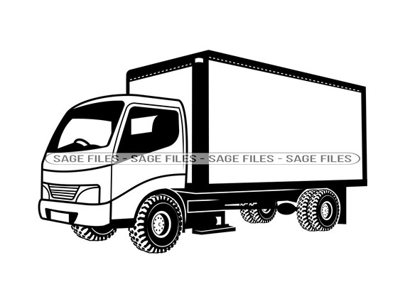 Delivery Truck SVG Truck SVG Trucker Svg Delivery Truck - Etsy