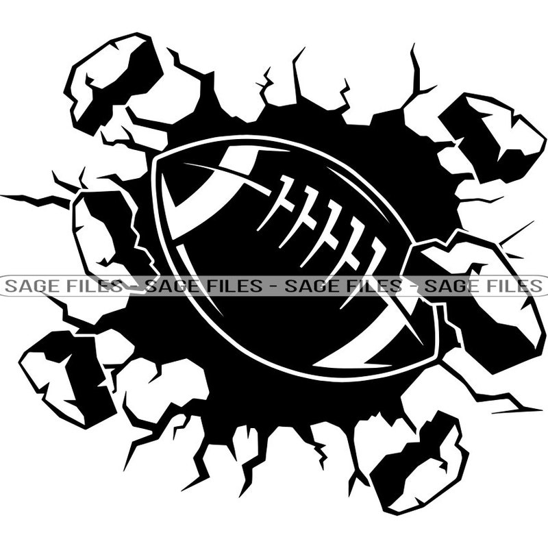 Football Player Rip - Etsy
