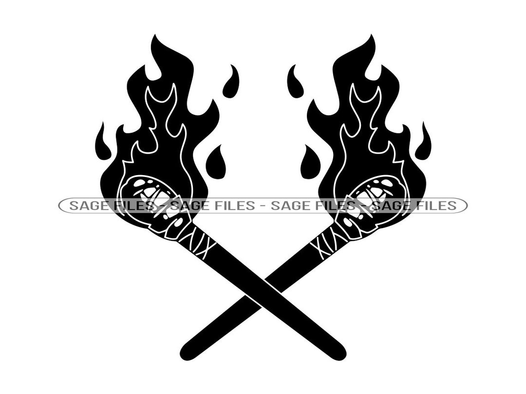 Torch Logo SVG Torch SVG Fire Svg Torch Clipart Torch - Etsy