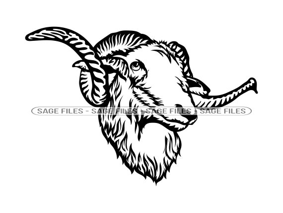 Ram Mascot SVG Ram Head Svg Ram Svg Ram Clipart Ram Files - Etsy México