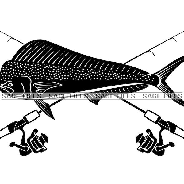 Mahi Mahi Dxf - Etsy