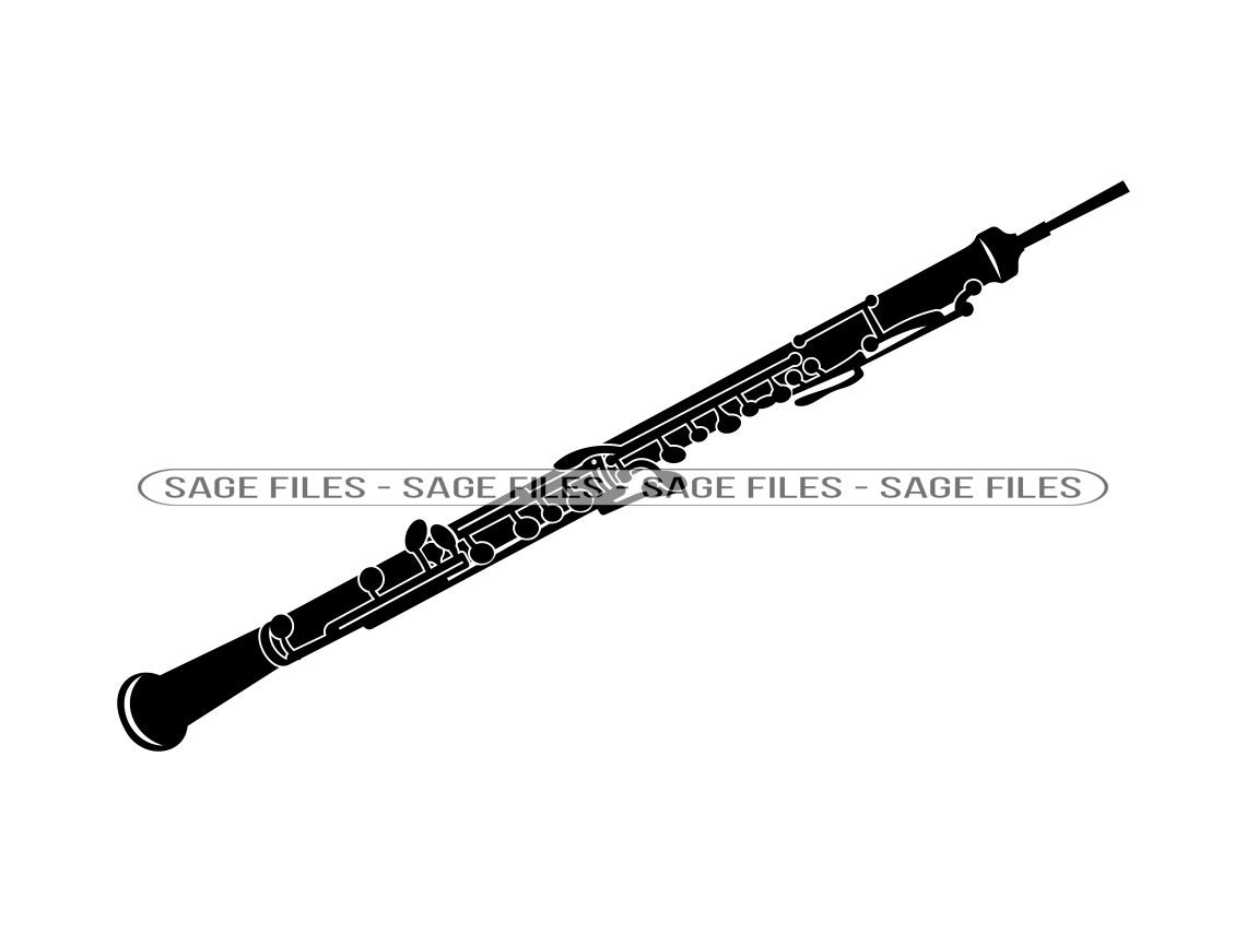 Oboe SVG, Oboe Clipart, Oboe Files for Cricut, Oboe Cut Files for ...