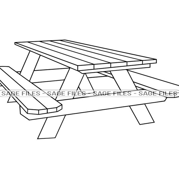 Picnic Table - Etsy