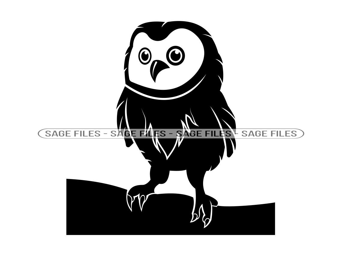 Owl 15 SVG Owl SVG Bird Svg Owl Clipart Owl Files for - Etsy