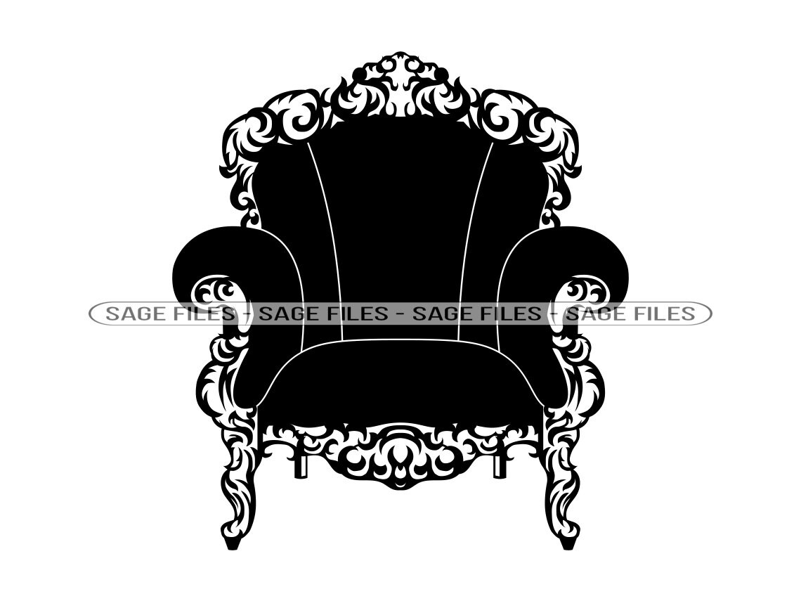 Throne Chair 2 SVG Throne Svg Throne Chair Clipart Throne - Etsy New ...