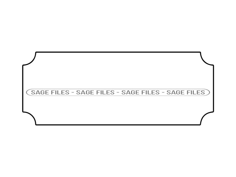 Plaque Outline SVG, Plaque SVG, Banner Svg, Plaque Clipart, Plaque ...