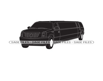 Limousine Svg Png - Etsy