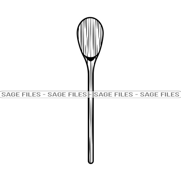 Wooden Spoon Svg - Etsy