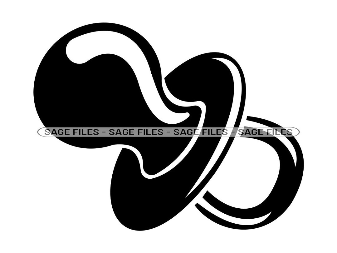 Pacifier 2 SVG, Pacifier Svg, Baby SVG, Baby Shower SVG, Pacifier ...